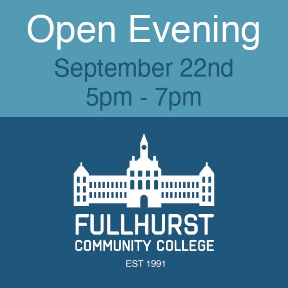 Fullhurst Community College - Open Evening 2022