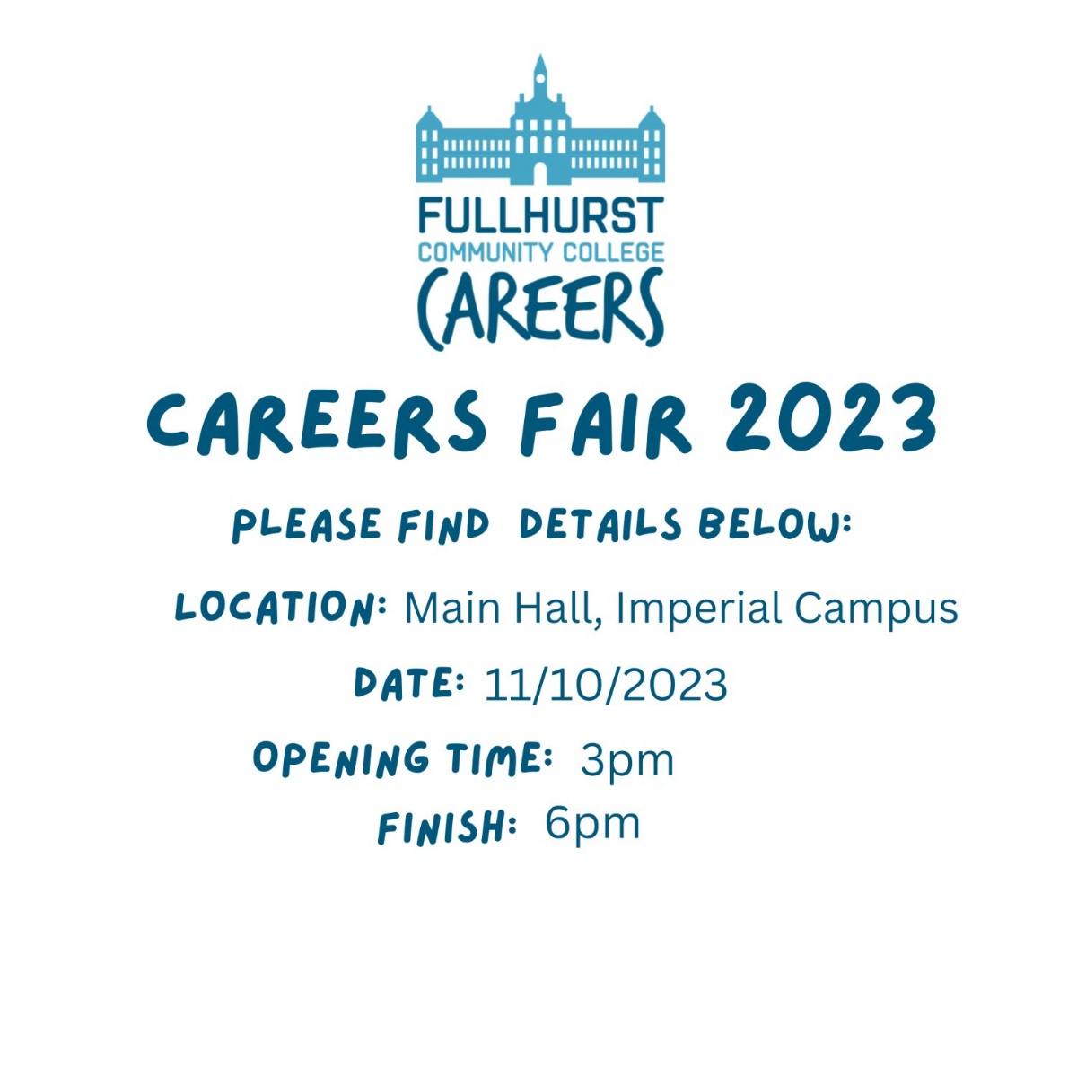 Fullhurst Community College - Careers Fair 2023