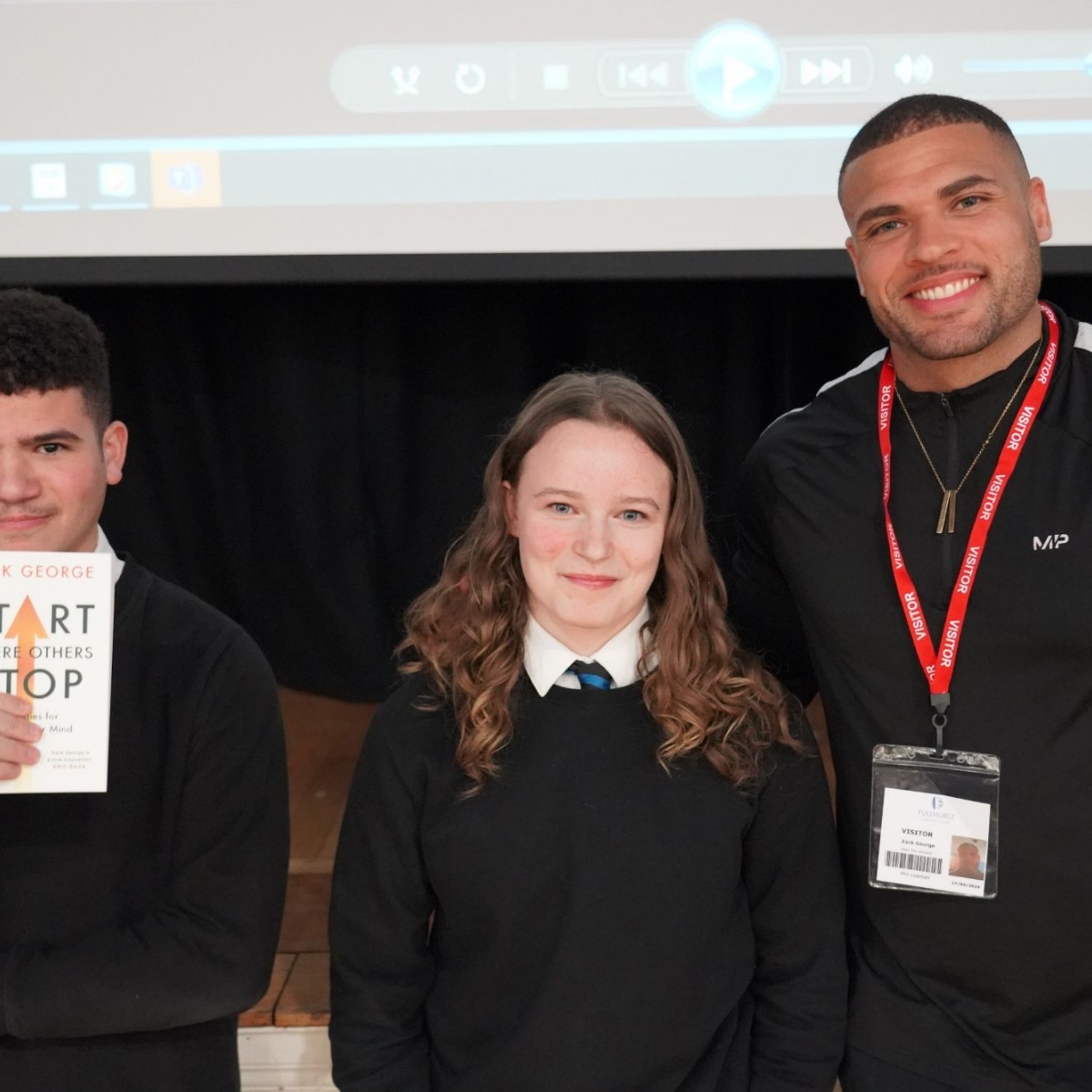 Fullhurst Community College - Zack George visit 2024