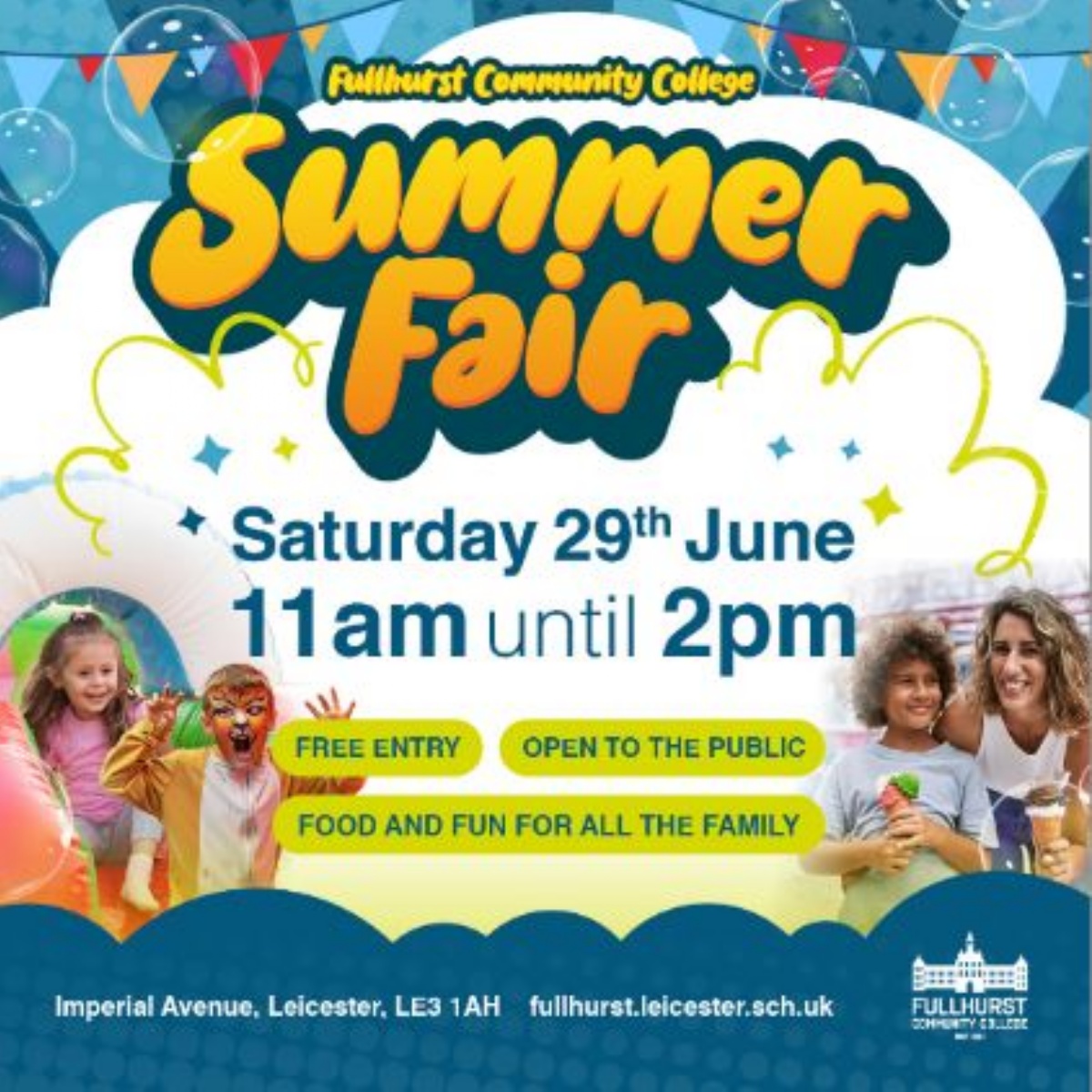 Fullhurst Community College - Save the date for our Fullhurst Summer Fair!